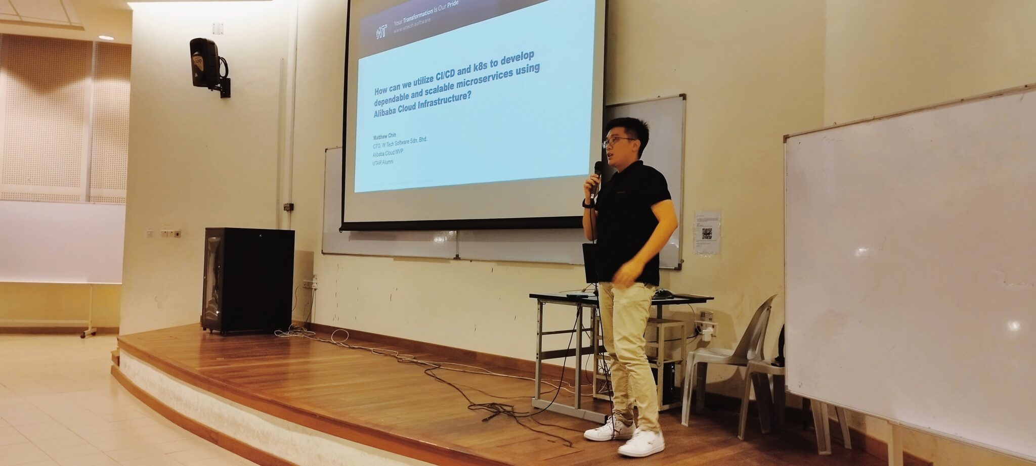 W Tech's CTO Takes the Stage as Guest Lecturer at UTAR - W Tech Software