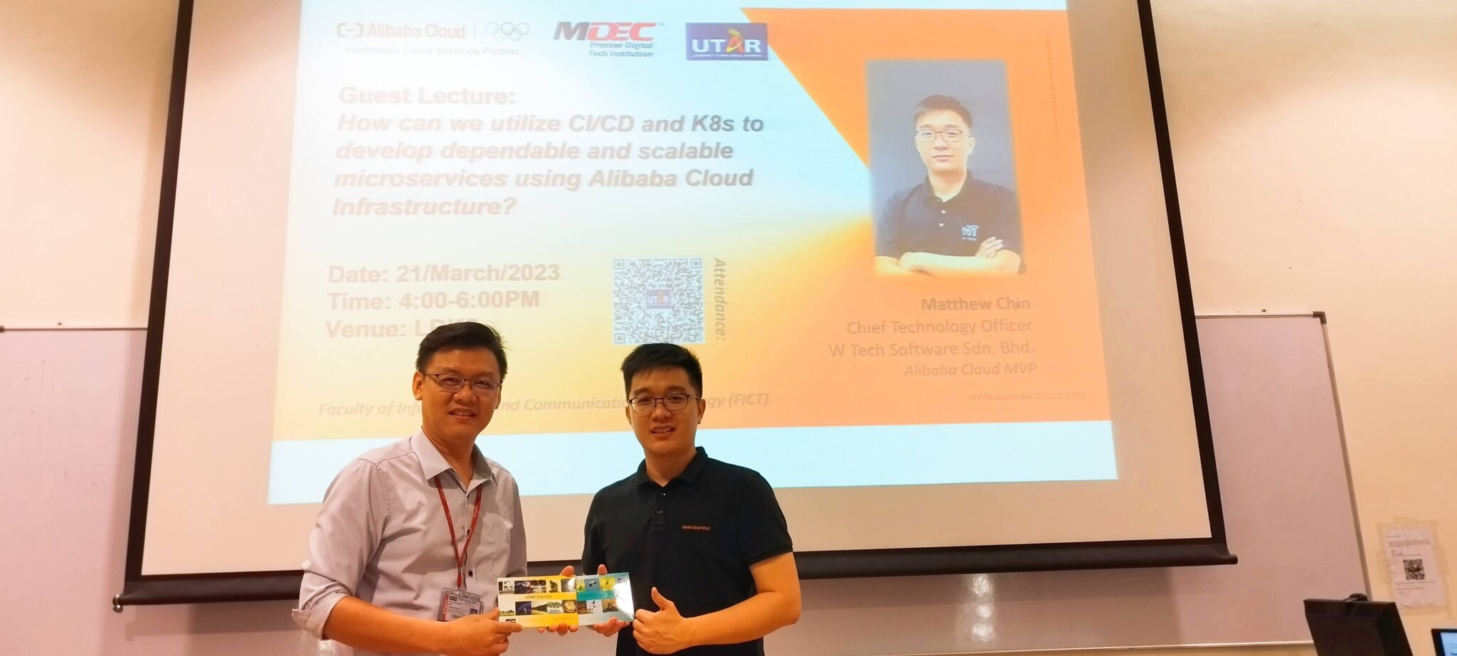 W Tech's CTO Takes the Stage as Guest Lecturer at UTAR - W Tech Software